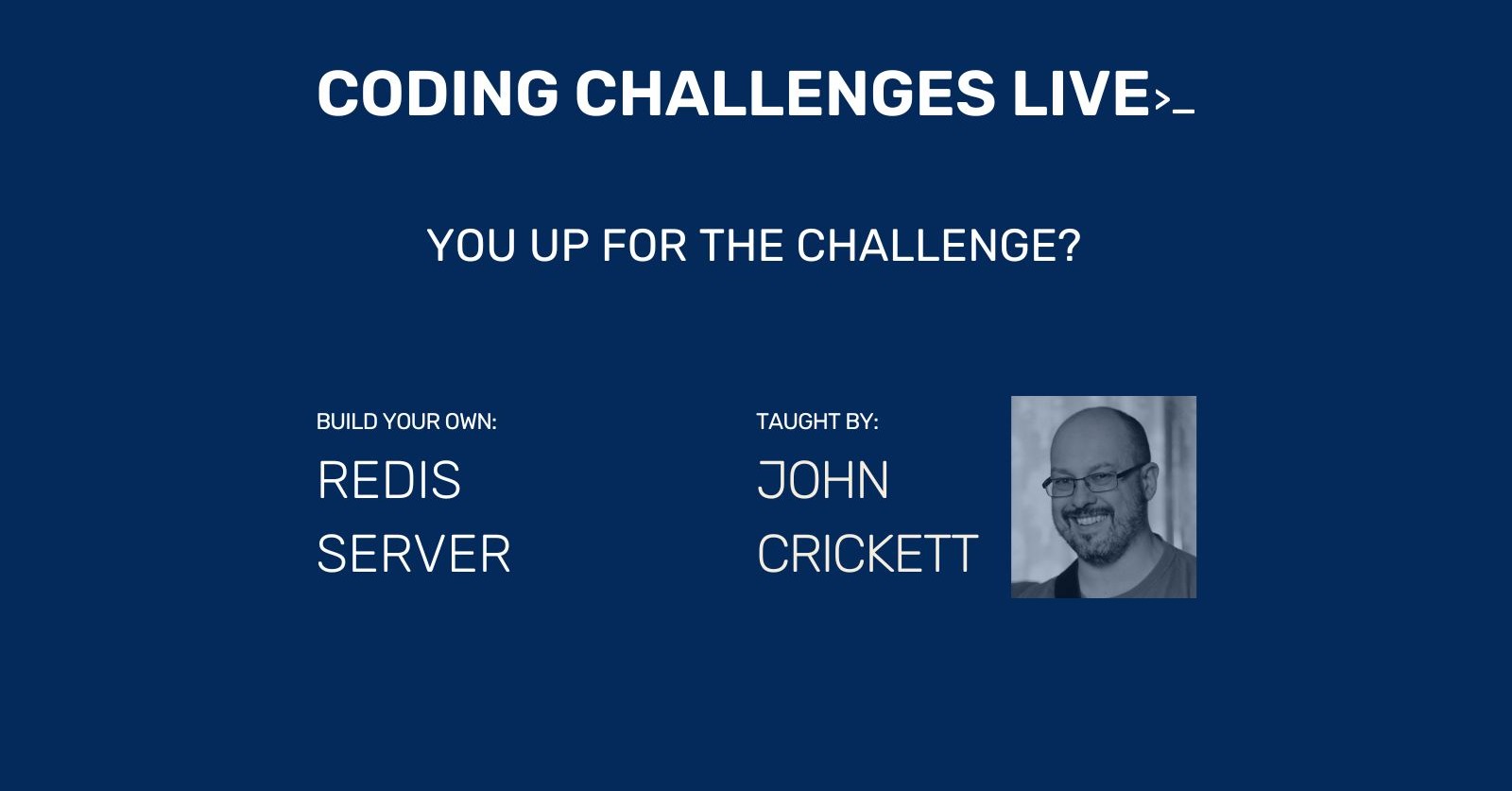 Build A Redis Server Clone: Master Systems Programming Through Practice by John Crickett on Maven